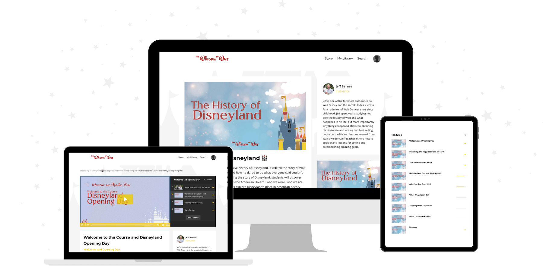 Online Courses on Disney | Jeff Barnes | The Wisdom of Walt